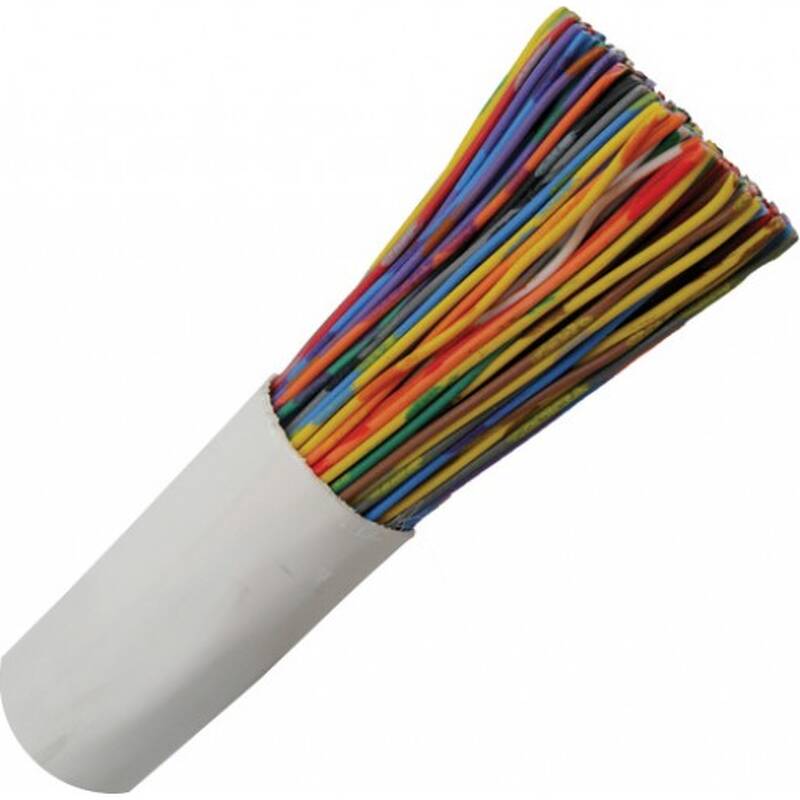 100-043 - Excel Category 3 25 Pair U/UTP Cable LS0H - Grey