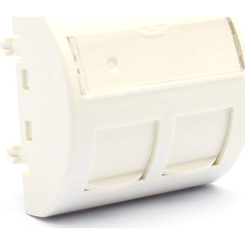 100-282-AB - Excel Curved Shutter for Keystone Jack 45 x 45 mm 2 Port ...