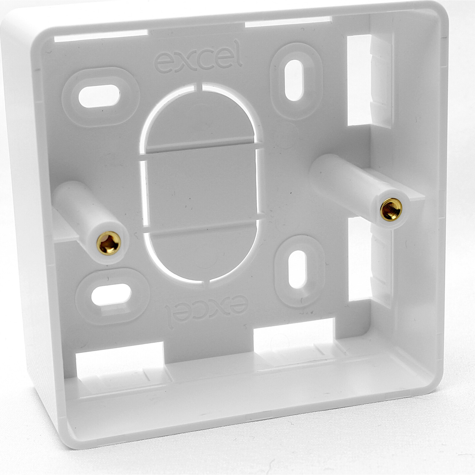 100-740 - Excel Office Single Gang Back Box 37 mm