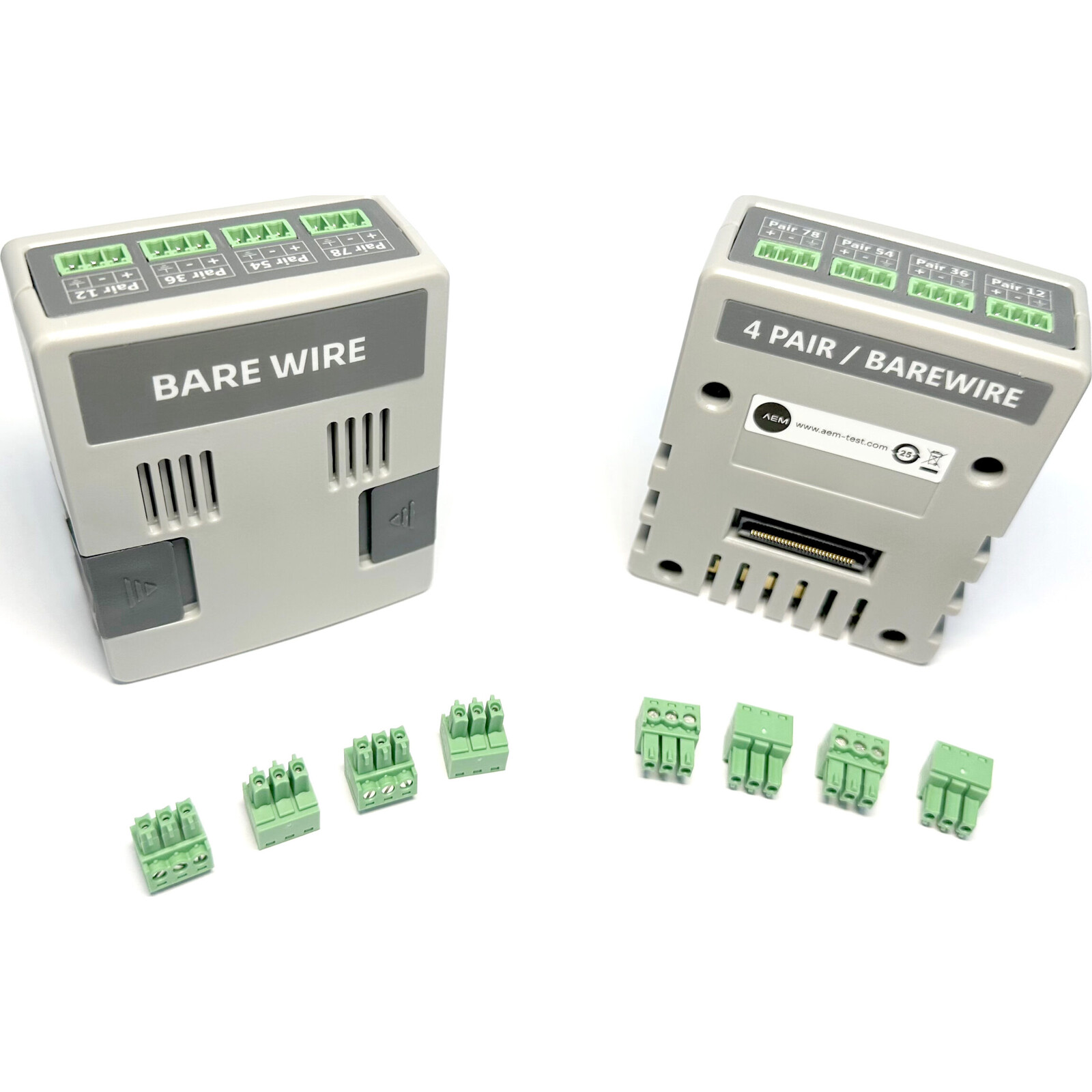 AD-4P-BAREWIRE-TB - AEM BareWire 4 Pair Terminal Block Test Adaptor for ...