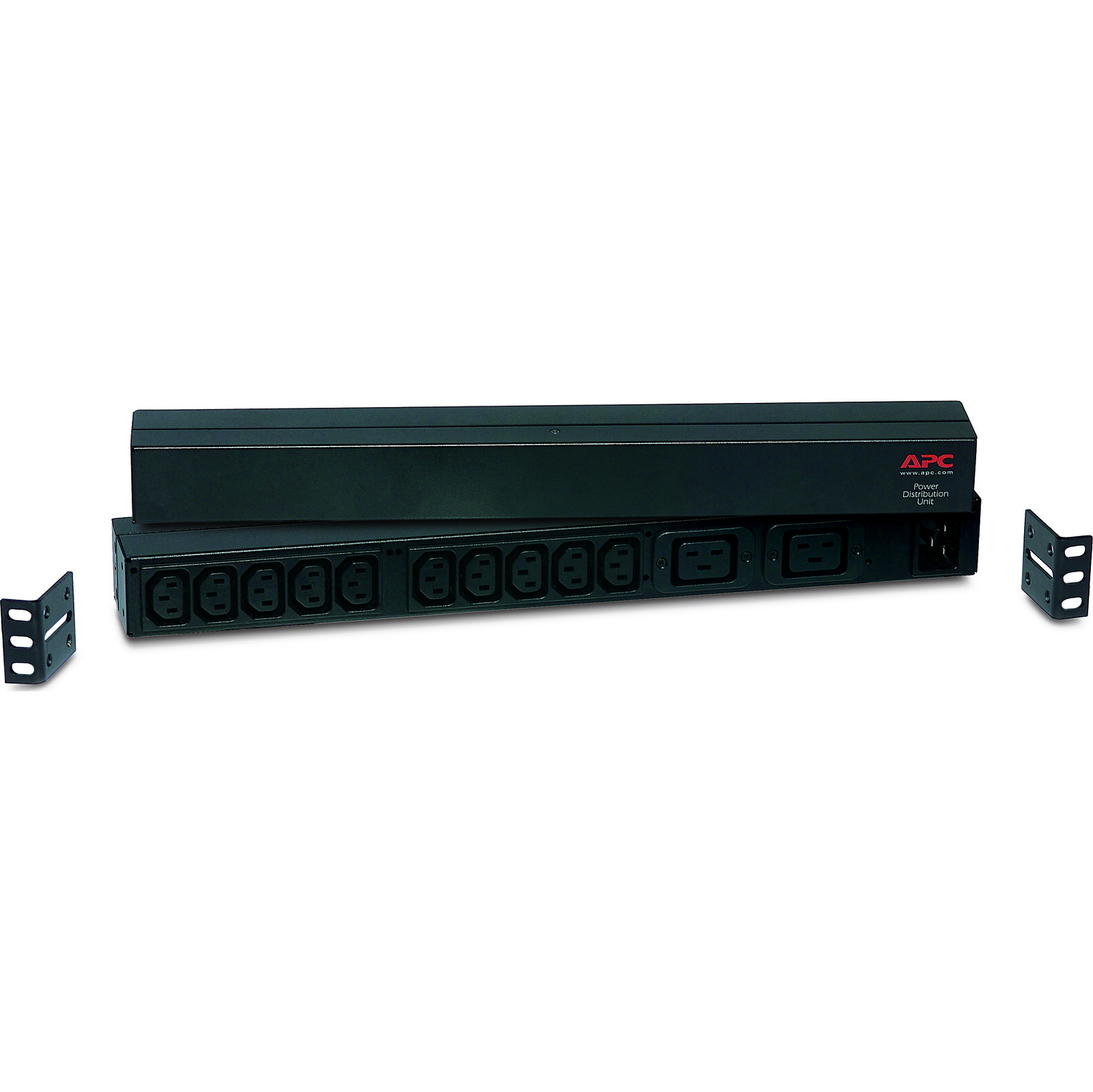 AP9559 - APC Rack PDU Basic 1U 12 Way 10x C13 2x C19 16A C20 Input 2.5m