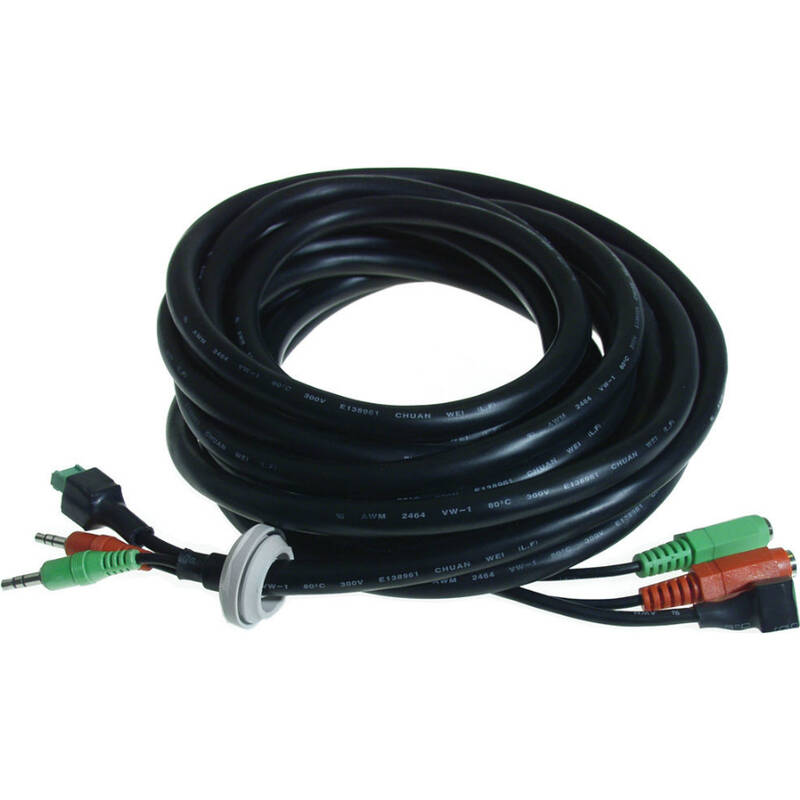 ACC CABLE I/O AUDIO 5M P3343-VE - Audio and I/O extension cable for ...