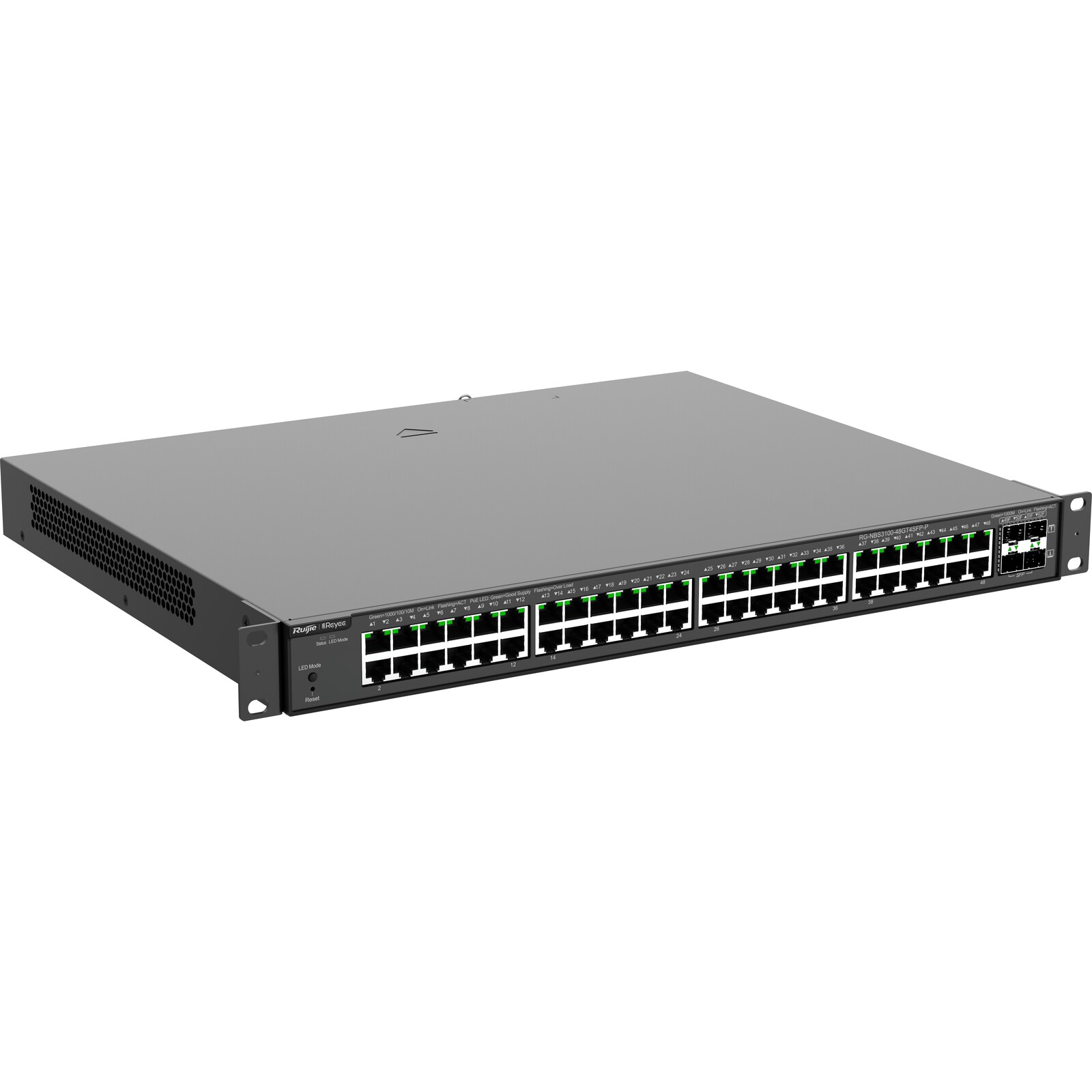 RG-NBS3100-48GT4SFP-P - Reyee 52 Port Gigabit Layer 2 Cloud Managed ...