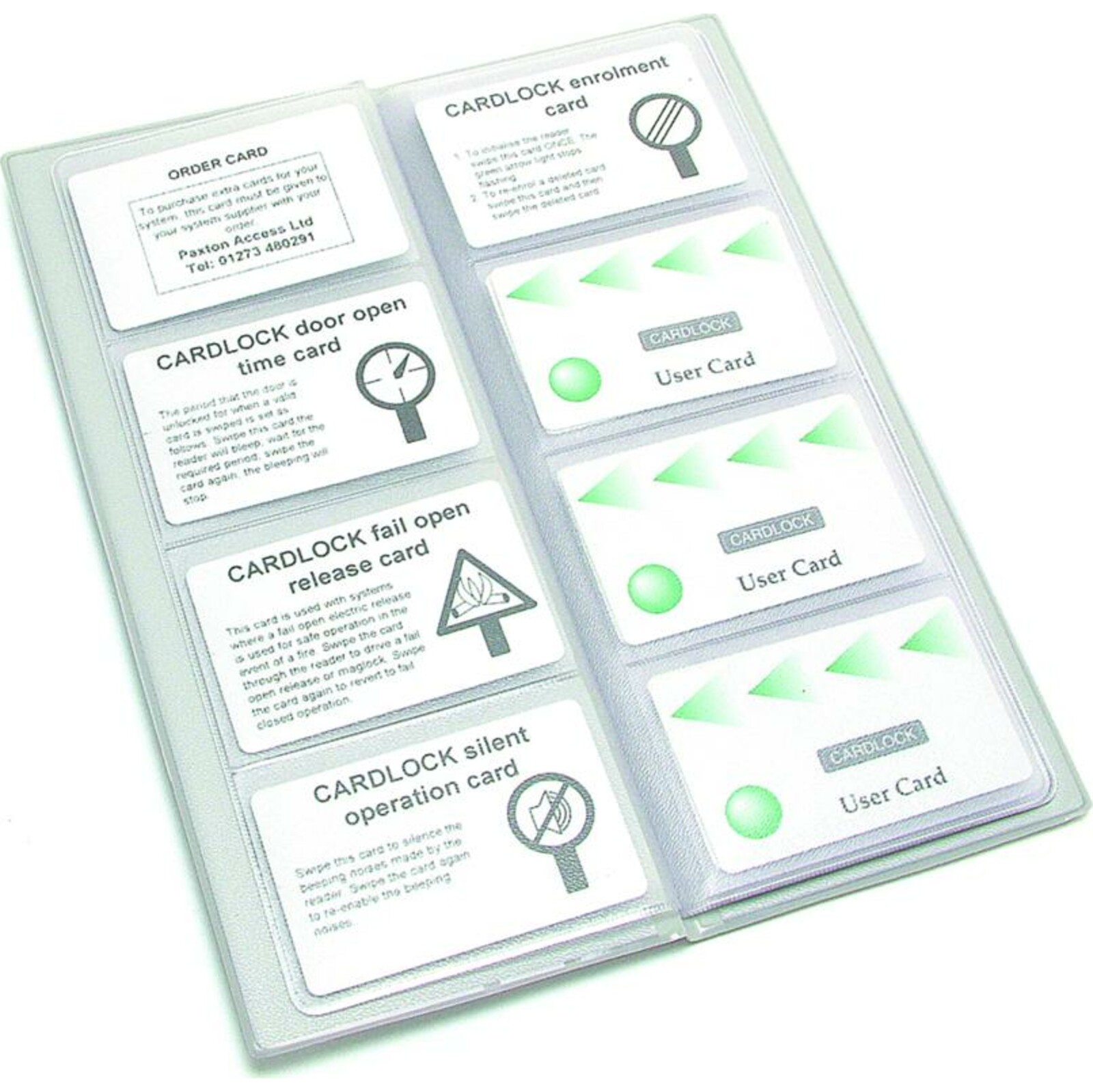 PAX-850-100 - CARDLOCK 100 CARD STARTER PACK